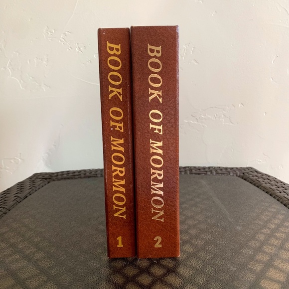 Other | Vintage Lds Book Of Mormon The Living Scriptures Vol 1 2 | Poshmark